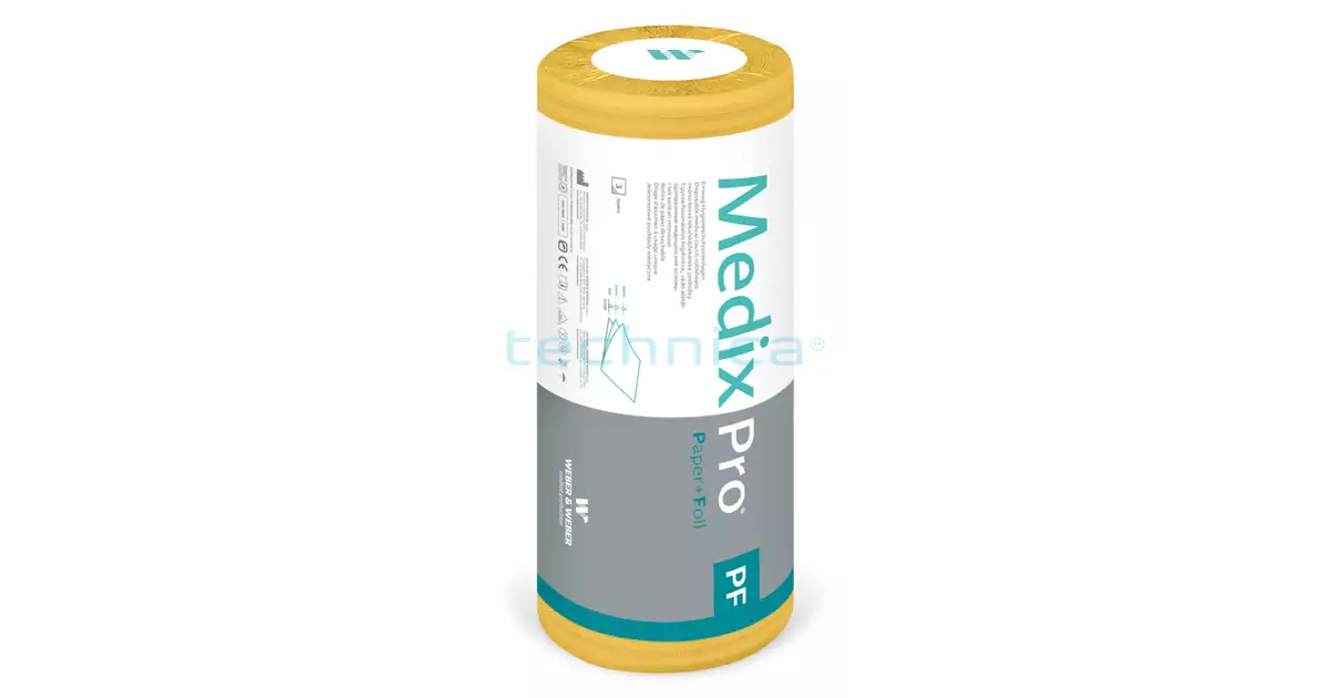 Rolka medyczna bibułowo-foliowa MedixPro o szerokości 50 cm, bez perforacji na rolce 40 m ...