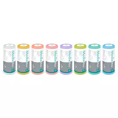 Rolka medyczna bibułowo-foliowa MedixPro o szerokości 50 cm, bez perforacji na rolce 40 m ...