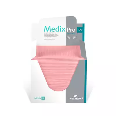 Podkład medyczny bibułowo-foliowa MedixPro 33x48 cm, 80 szt. w składanym pudełku | WEBER&WEBER ...