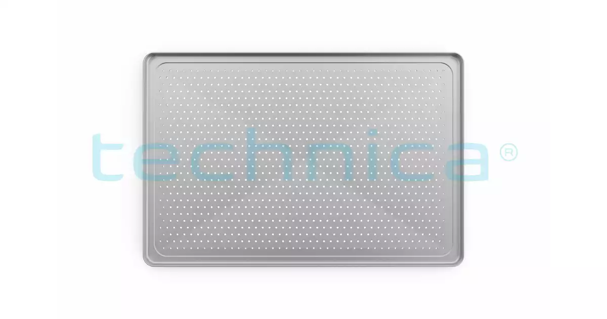 Blacha aluminiowa mikroperforowana, 600x400x15 mm | UNOX, FORO.BAKE ...