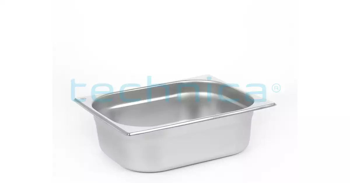 Pojemnik GN 1/2 100 mm ze stali nierdzewnej | PRESTONA, P12100 - sklep Technica