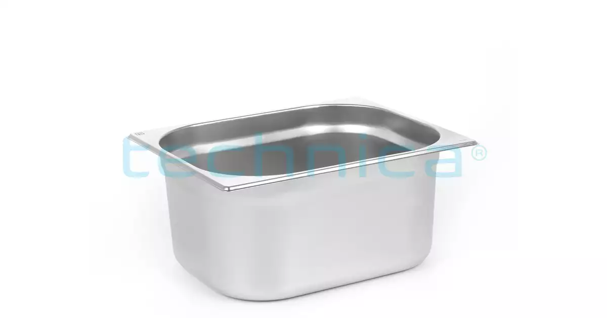 Pojemnik GN 1/2 150 mm ze stali nierdzewnej | PRESTONA, P12150 - sklep Technica