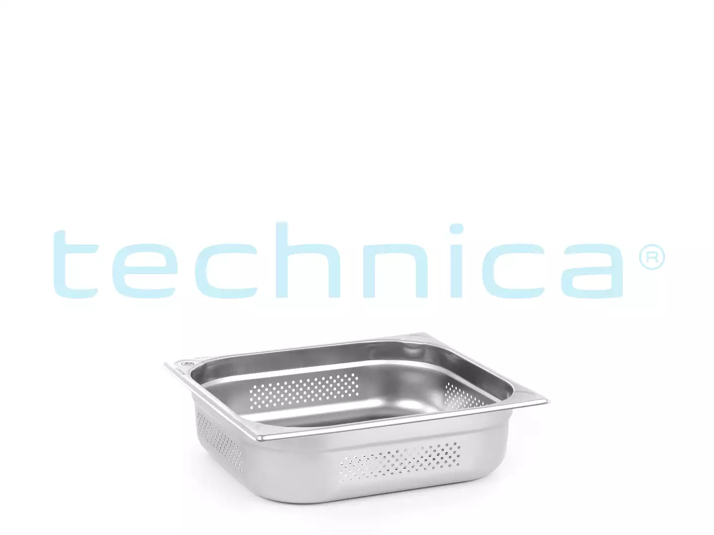 Pojemnik perforowany GN 2/3 100 mm ze stali nierdzewnej | TECHNICA, Platinum Line - sklep Technica