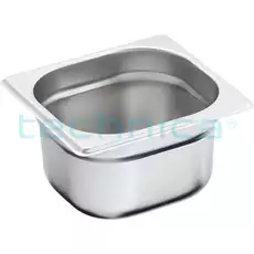 Pojemnik stalowy, GN 1/6, 65 mm | STALGAST, Basic - sklep Technica