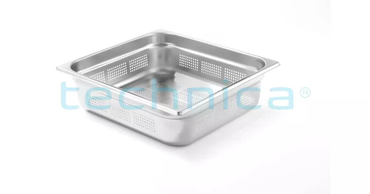 Perforowany pojemnik GN 2/3 100 mm