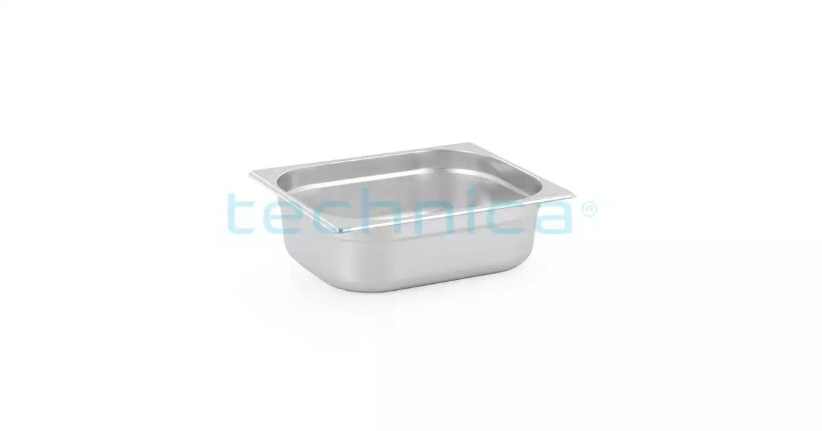 Pojemnik GN 1/2 100 mm ze stali nierdzewnej | MJUSK, 12100 - sklep Technica