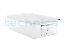 Pojemnik GN 1/1 150 mm z polipropylenu z pokrywką | ARAVEN, 3037 - sklep Technica