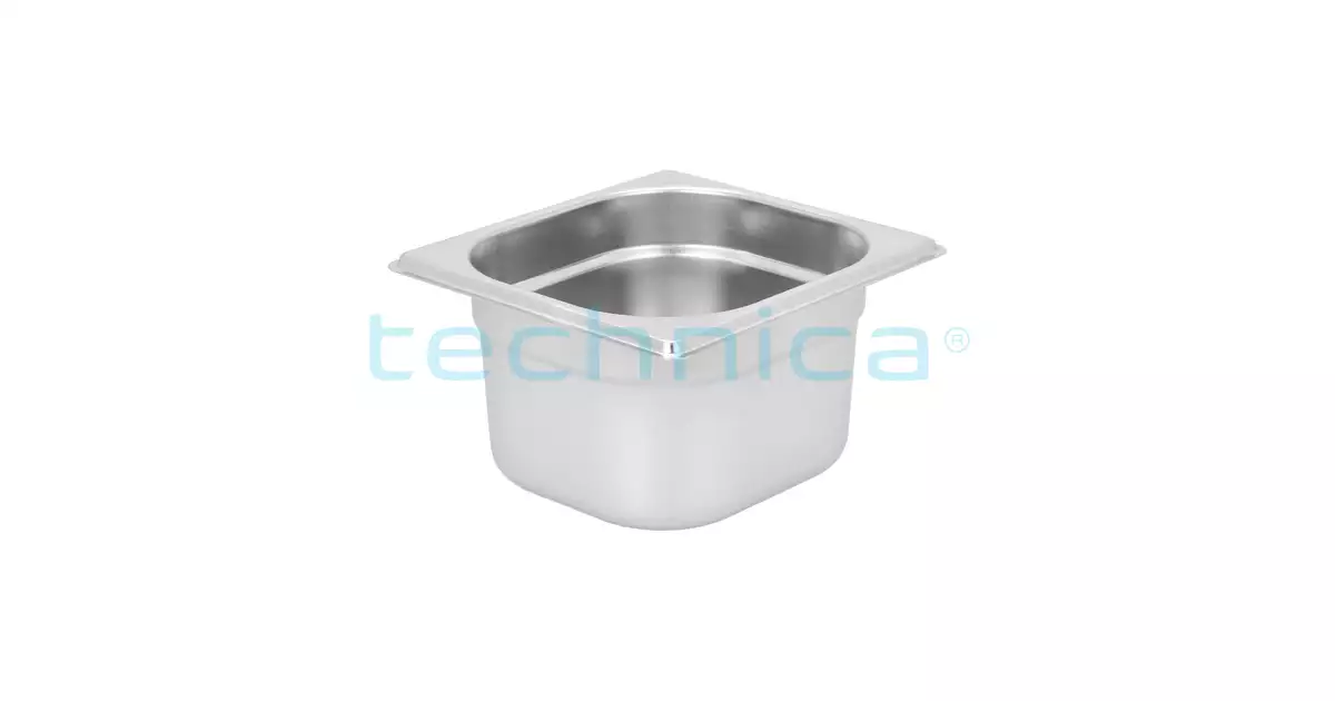 [Zestaw] 6x Pojemnik GN 1/6 100 mm ze stali nierdzewnej | TECHNICA, Cold Line - sklep Technica