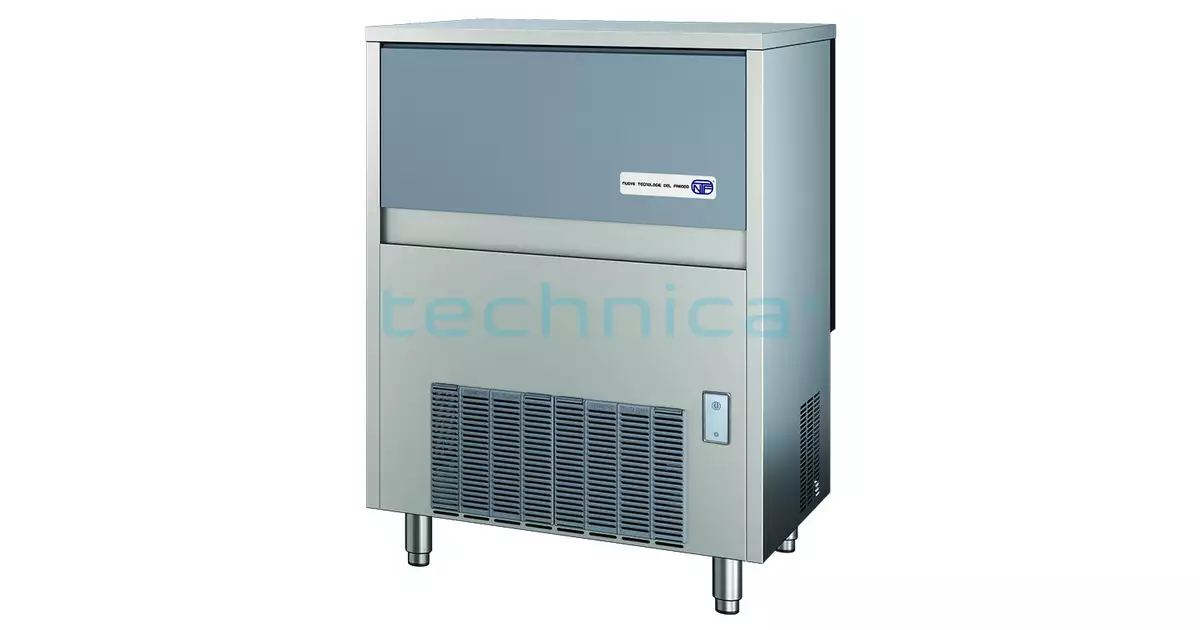 Kostkarka do lodu typu full cube 70 kg/24 h, pojemność zasobnika 40 kg, chłodzona powietrzem z ...