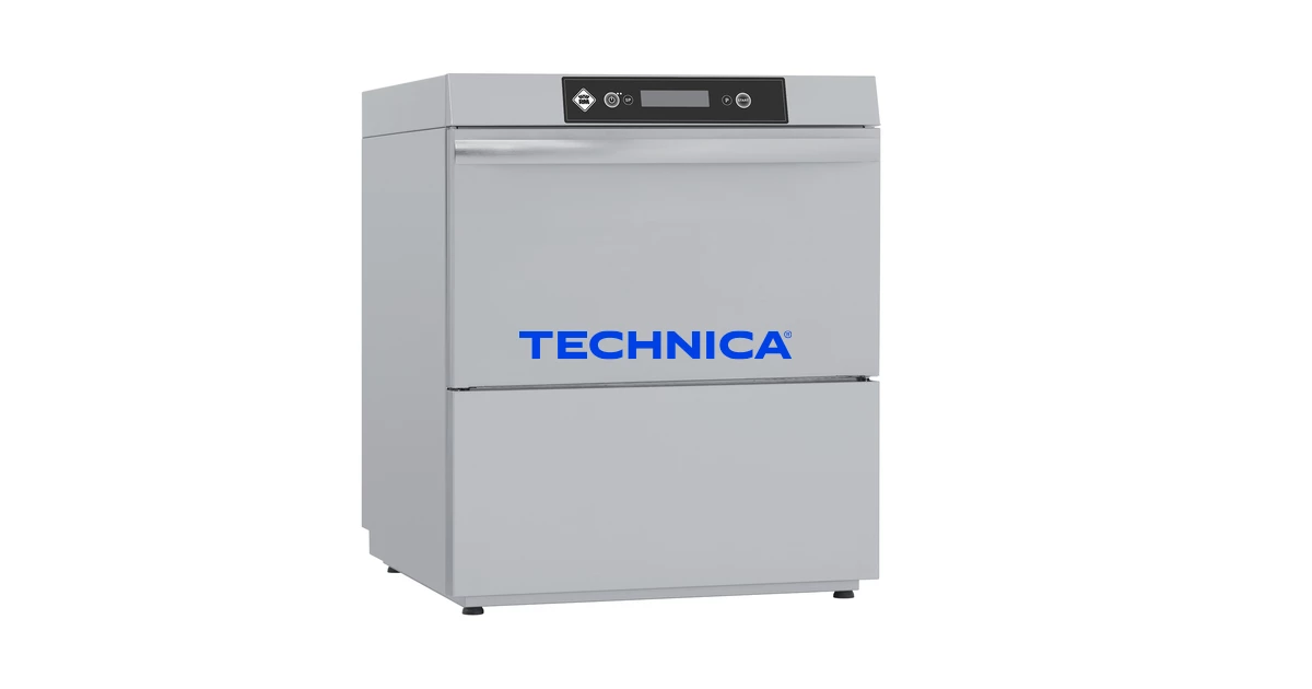 Zmywarka do szkła i sztućców, sterowanie elektroniczne, kosz 500x500 mm ...
