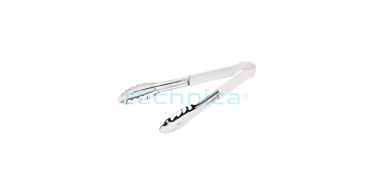 Szczypce nierdzewne uniwersalne 300 mm z białą rączką | CONTACTO, 1454/ ...