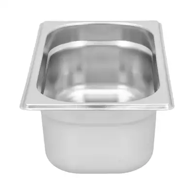 Pojemnik GN 1/4 100 mm ze stali nierdzewnej | TECHNICA, Cold Line - sklep Technica