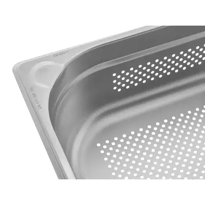 Pojemnik perforowany GN 1/1 100 mm ze stali nierdzewnej | TECHNICA, Platinum Line - sklep Technica